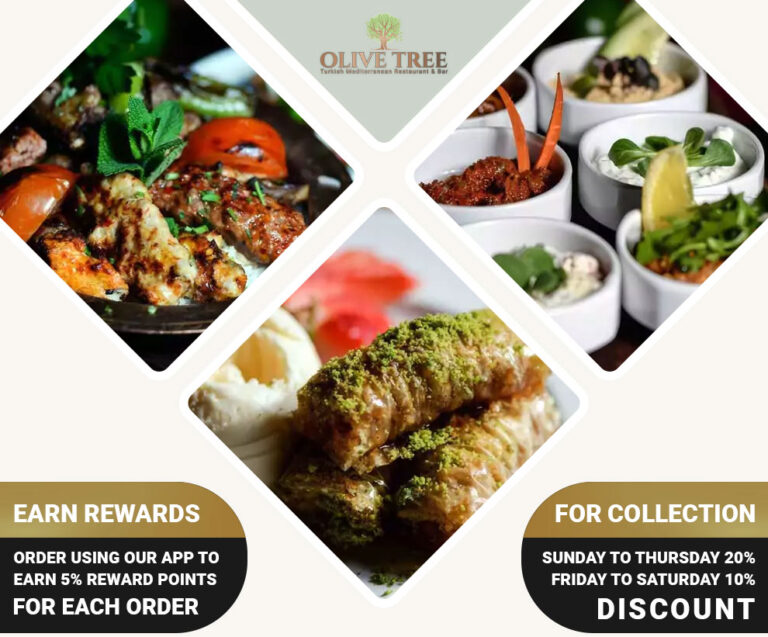 Olive Tree Coventry Menus | Main, Dessert, Drinks